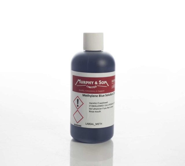 Lab Methylene Blue Solution (250ml) - Murphy and Son